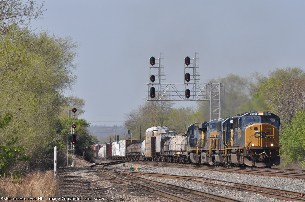 CSXT 4541 On CSX Q 342 Northbound